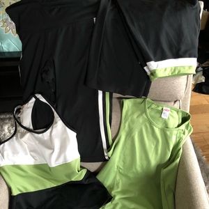 Avia | Pants & Jumpsuits | Avia Workout Bundle 2 Pants 2 Shirts Small ...